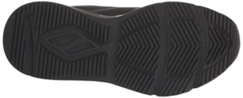Skechers Women's TRES UNO-Modern AFF-AIR Sneaker, 10 Black