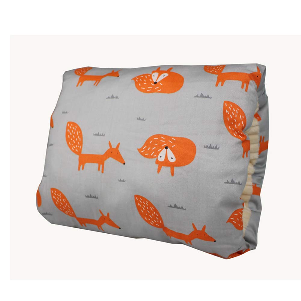 XuBa Baby Cotton Nursing Arm Pillow Breastfeeding Washable Arm Pillow Cushion Gray Small Leaves