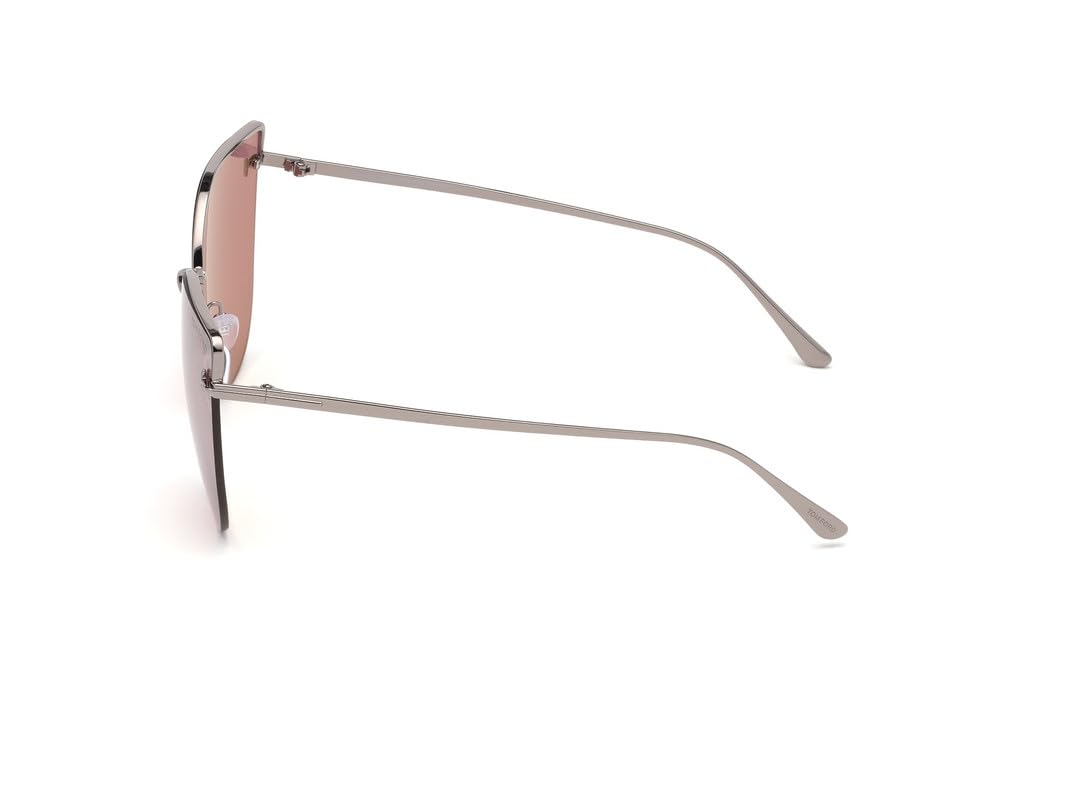 Tom Ford INGRID-02 FT 0652 Ruthenium/Pink 60/17/135 women Sunglasses
