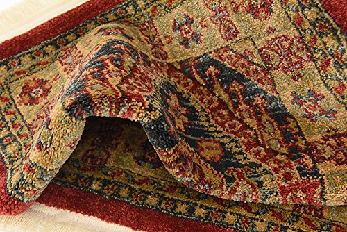 Unique Loom Sahand Collection Traditional Geometric Classic Navy Blue Area Rug (2' 2 x 3' 0)