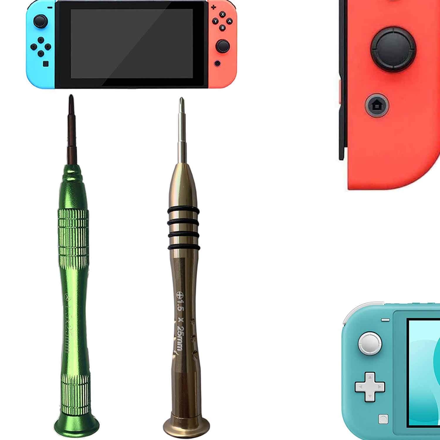 YOOWA Triwing Screwdriver for Nintendo Switch Set Repair Tool Kit Y00 and PH000 Phillips Screwdriver for Joy-con Controller, Kickstand Replacement, Game Console Repair and Battery Replacement