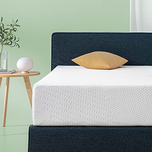 ZINUS Cooling Essential Memory Foam Mattress, Full, White