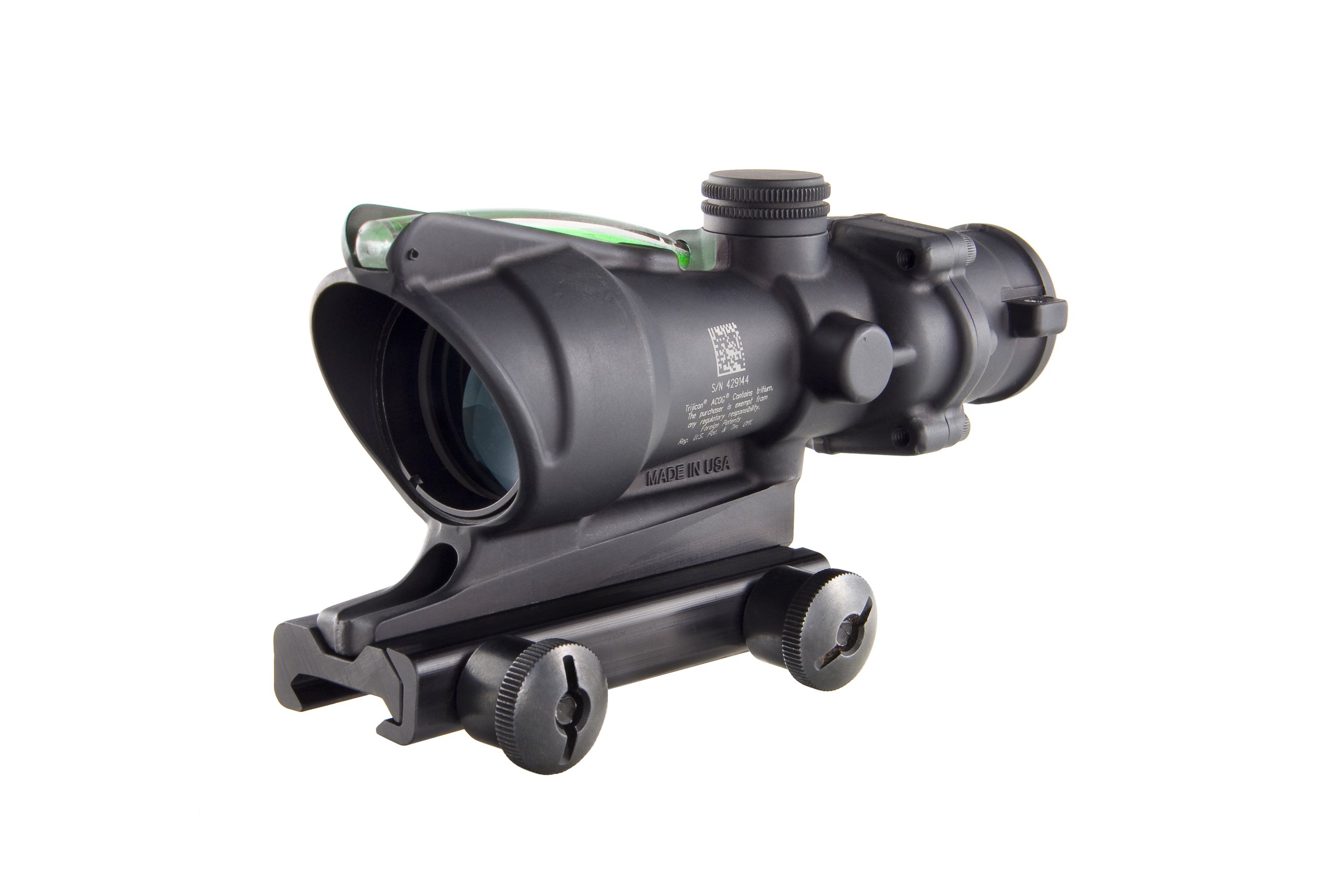 Trijicon TA31H-68-G ACOG 4x32 Scope with Dual Illuminated Green Horseshoe 6.8 Ballistic Reticle and TA51 Mount