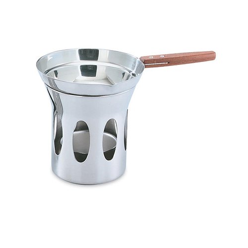 Vollrath 46777 Butter Melter Rosewood Handle S/S Pan Vented S/S Stand, 4.25 Oz.-46777