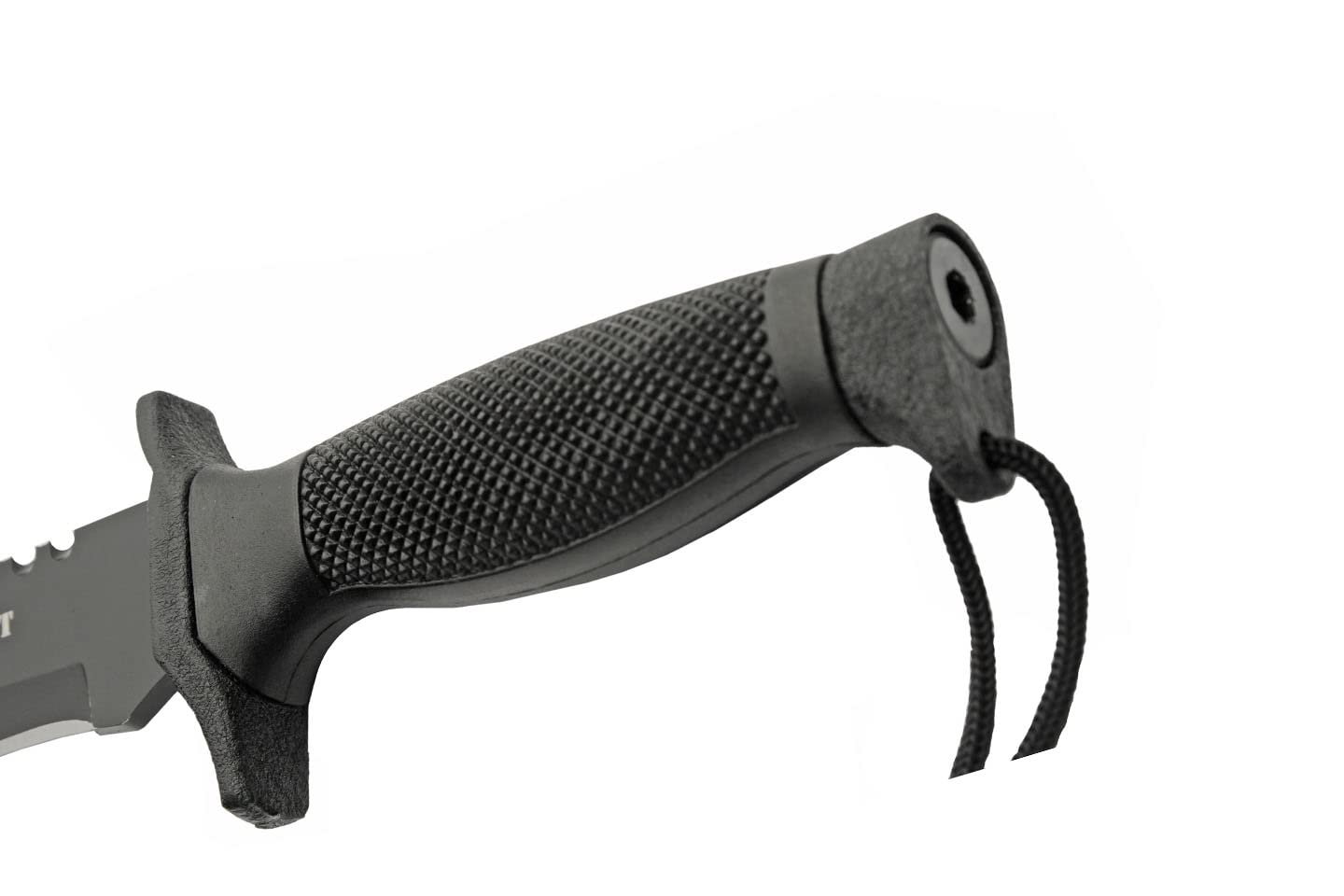 Skull Logo Bowie Stainless Steel Blade Abs Handle 12 inch EDC Hunting Knife