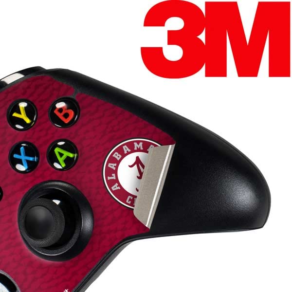 Skinit Decal Gaming Skin compatible with Xbox One Controller - Officially Licensed College University of Alabama Seal Design