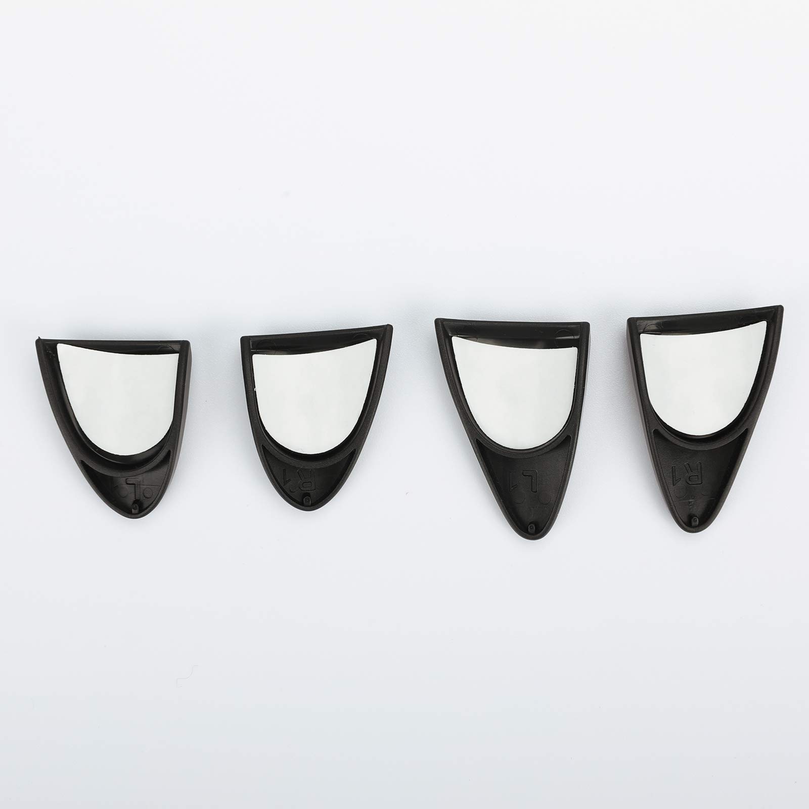 TOMSIN 2 Pairs Trigger Extender with 8 Pcs Thumbstick Grips for PS5 Dualsense Controller