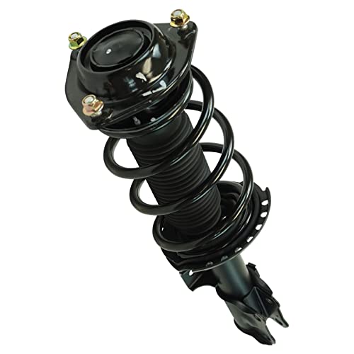 TRQ Front & Rear Loaded Complete Strut Spring Assembly Shock Left & Right 4 Piece Kit Set for 2011-2016 Hyundai Elantra Sedan