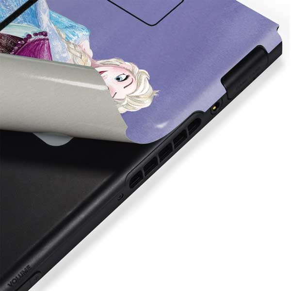 Skinit Decal Gaming skin compatible with Nintendo Switch Bundle - Officially Licensed Disney Frozen Elsa and Anna Sisters Art Design