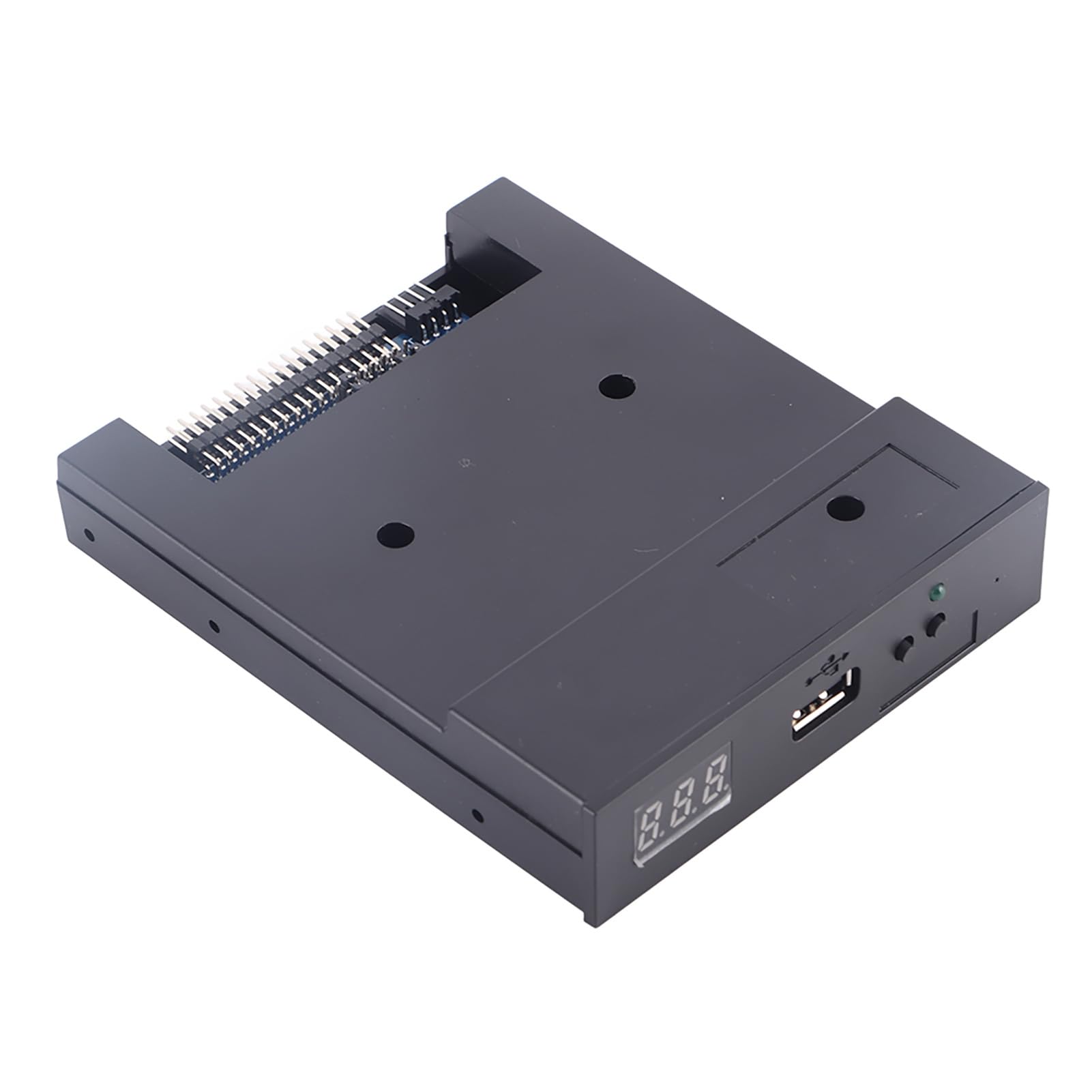 Updated USB Floppy Drive Emulator-Black, 3.5 Inch Floppy Disk Drive to USB Emulator Simulation for Musical Keyboad