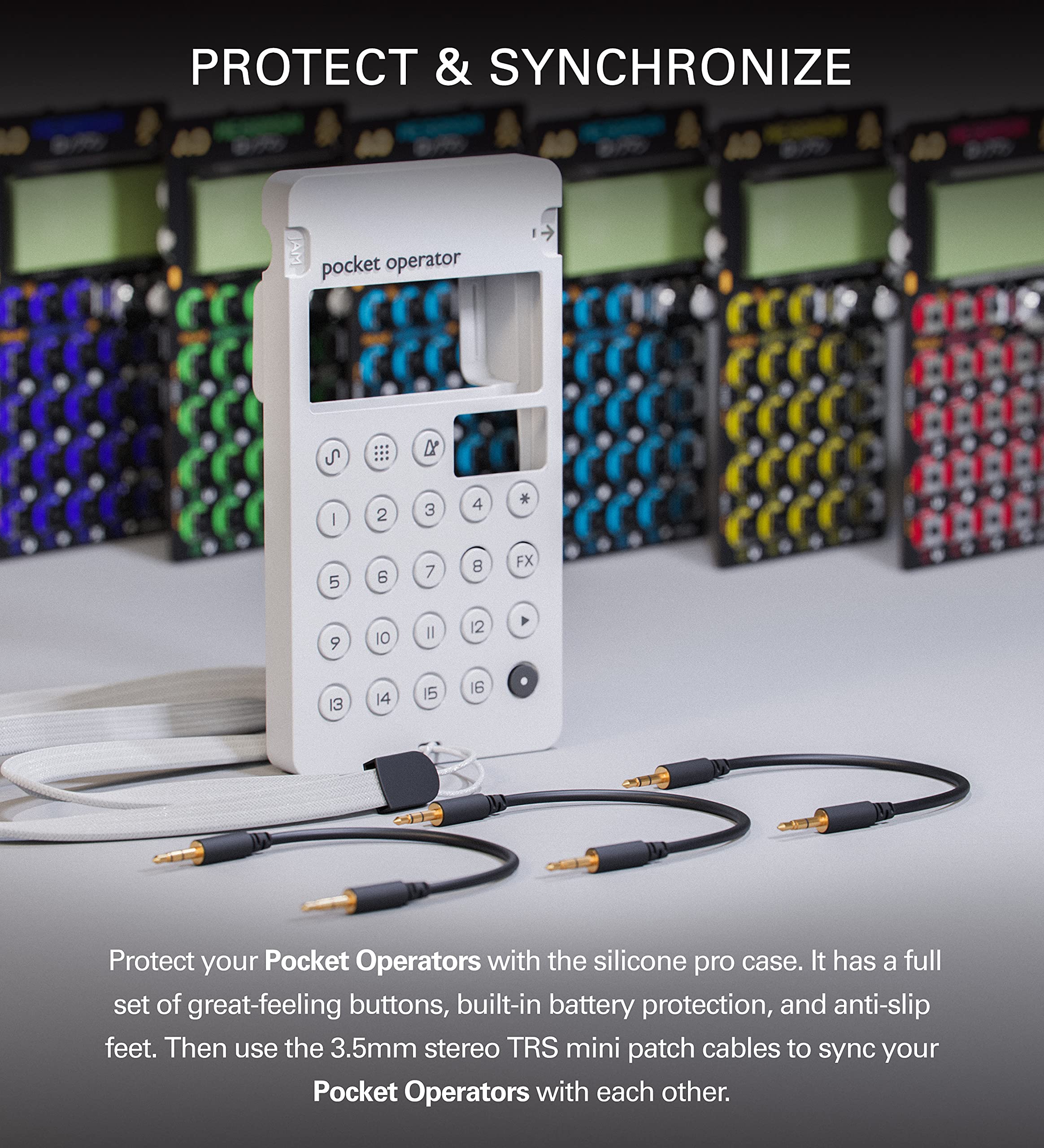 teenage engineering Ultimate PO Cocktail Bundle β 3-in-1 Set of Pocket Operator PO-12 Rhythm, PO-24 Office, and PO-32 Tonic Synthesizers and Sequencers