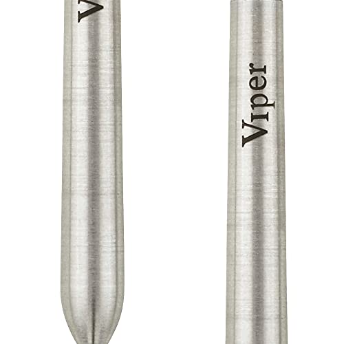 Viper by GLD Products Sinister 95% Tungsten Steel Tip Darts, 25 Grams,Silver,23-3811-25