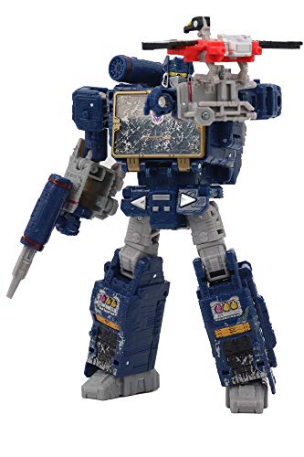 Transformers Toys Generations War for Cybertron Voyager Wfc-S25 Soundwave Action Figure - Siege Chapter - Adults & Kids Ages 8 & Up, 7"
