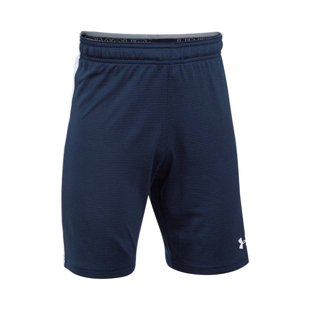 Under Armour Boys' UA Threadborne Match Shorts Youth X-Small Navy
