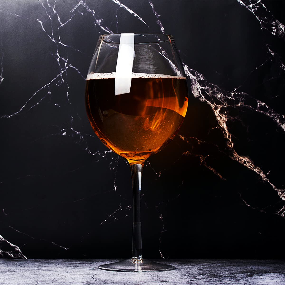 YUANXIN Giant Wine Glass Huge Stemware Creative Oversized Goblet Extra Large Champagne Glasses Beer Mug Red Wine Glasses(3200m)