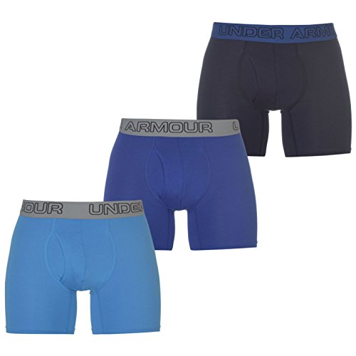 Under Armour Men's Charged Cotton Stretch 6β Boxerjock β 3-Pack