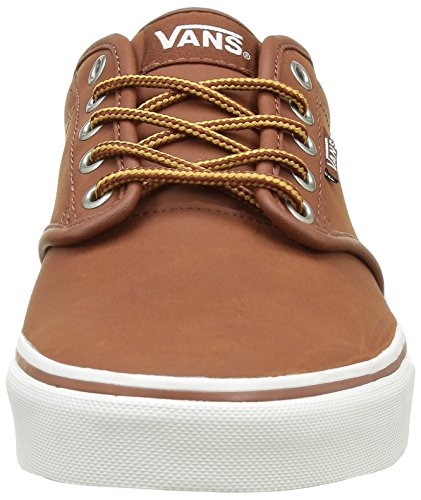 Vans Men's Atwood Leather Shoes 8.5 M, Brown Marshmallow