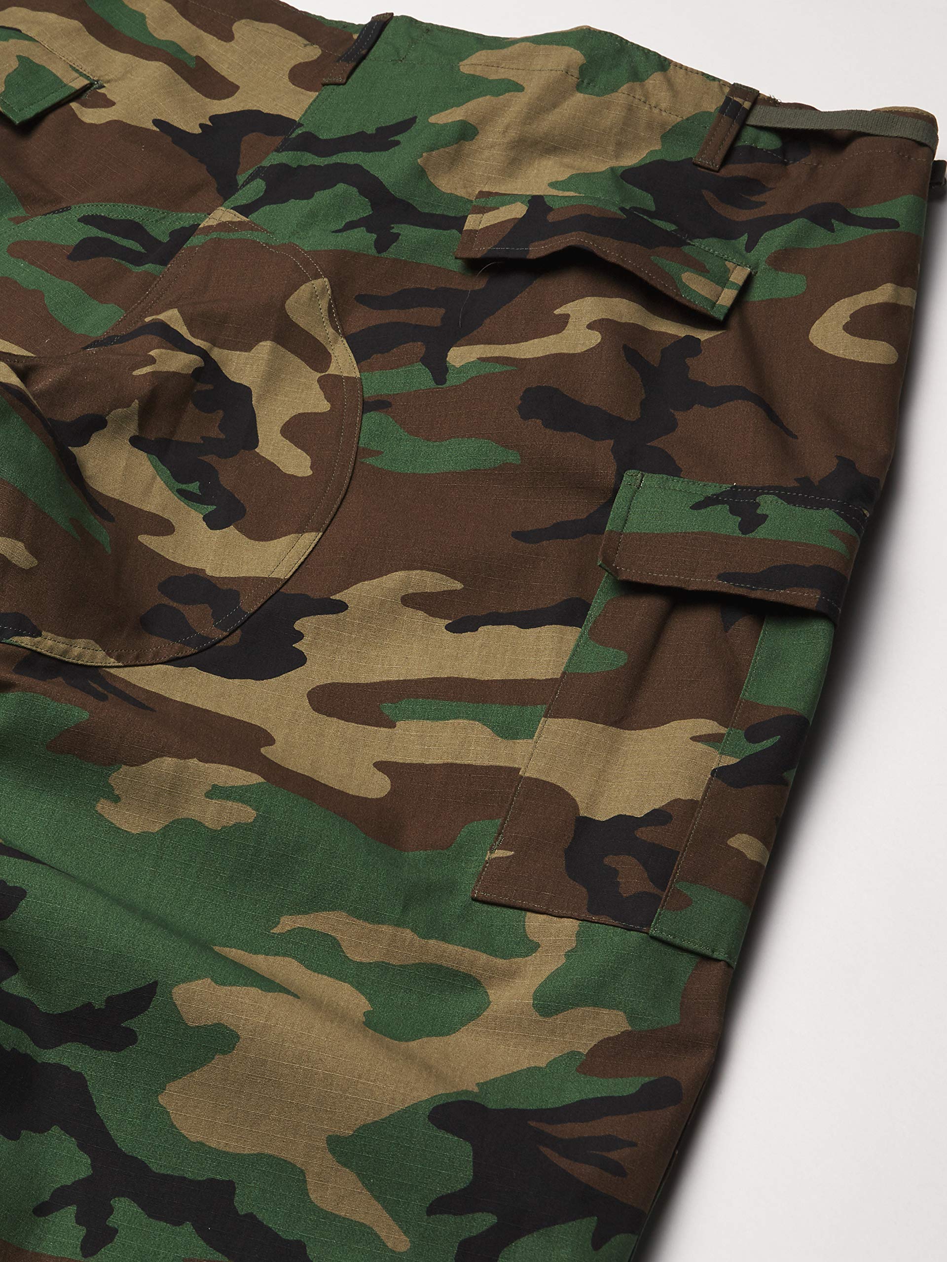 Tru-Spec Men's BDU Pants - Tactical Uniform Pants for Military and Law Enforcement, 100% Cotton Rip-Stop, Woodland, X-Large