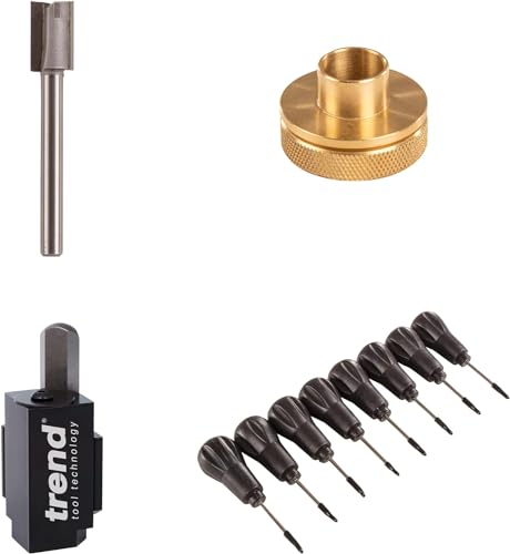 Trend Door Installation Kit, Includes The Trend 9ft AnyDoor Jig, Foot-Operated Door Lifter, Door Stand, Professional Router Bit & 5 x Dust Masks, U*H/JIG/D/B1