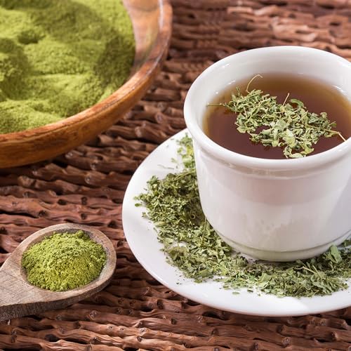 Yupik Organic Powder Superfood, 1 lb Moringa Leaf, 16 Oz, Non-GMO, Vegan, Gluten-Free