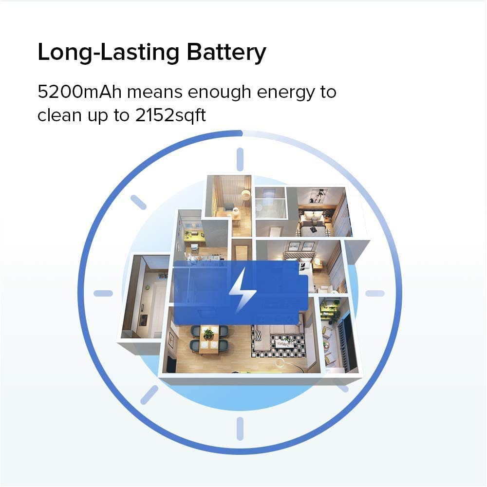roborock E4 Robot Vacuum Cleaner, Smart Navigation Robotic Vacuum, 2000Pa Strong Suction, 200 min Runtime, Self-Charging, APP Control, Perfect for Pet Hair, Carpet, Larger Home, Works with Alexa