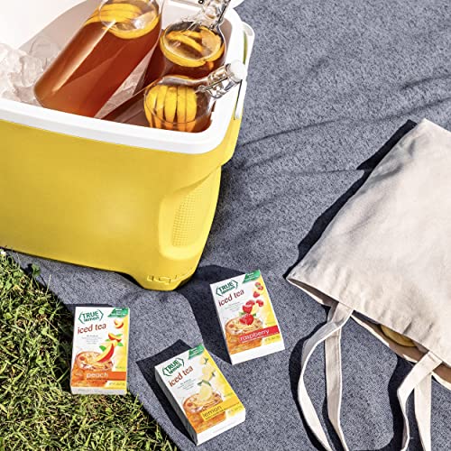 True Citrus Lemon Iced Tea, Peach, 6 Count (Pack of 12)