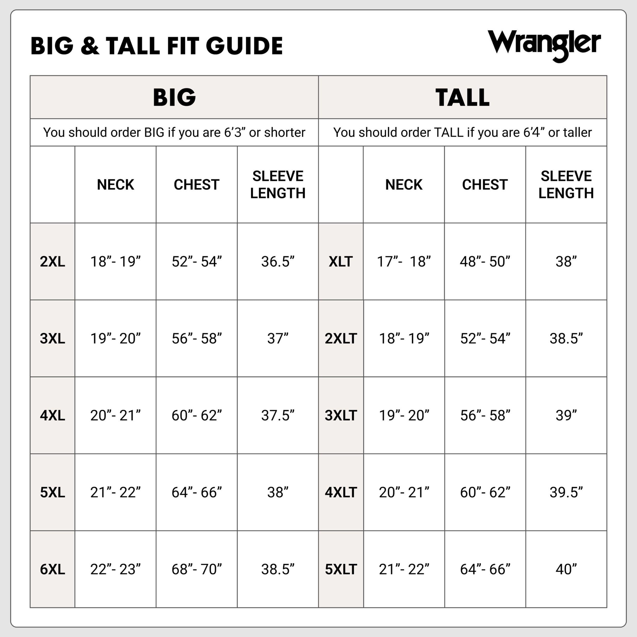 Wrangler Big and Tall Flannel Shirt for Men – Mens Button Down Plaid Shirt Charcoal/Black