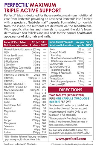 Vitabiotics - Perfectil - Max - 84 Tabs/Caps