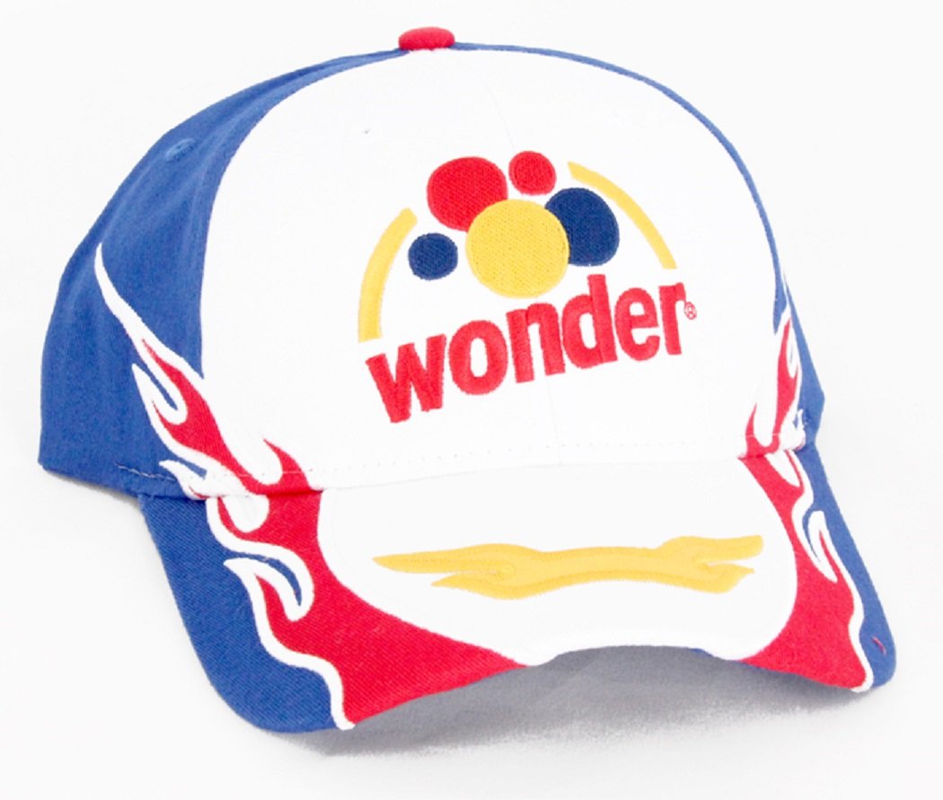 Talladega Nights Wonder Bread Retro White Hat Cap