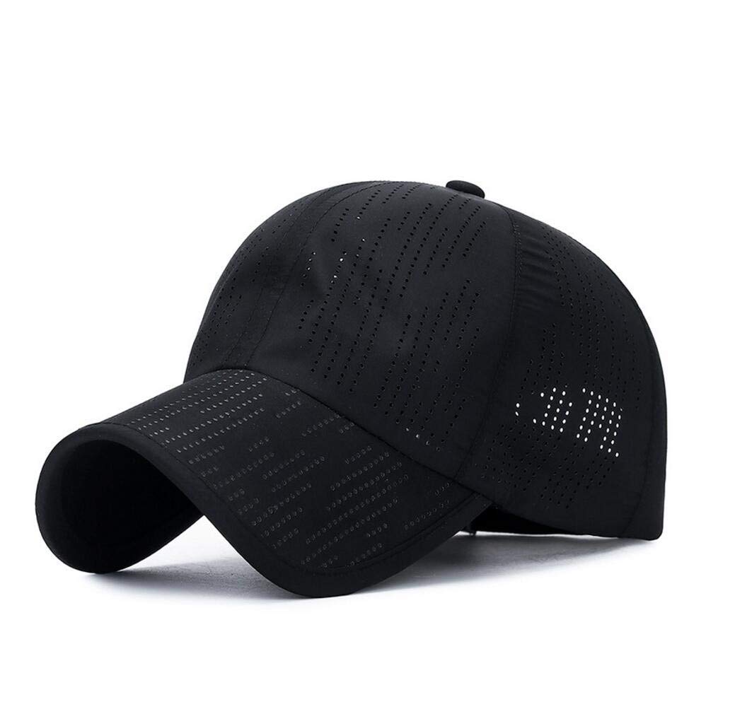 XibeiTrade Plain Breathable Quick Drying Baseball Cap Mesh Sun Hat for Baseball Golf Fishing Outdoor Hats (Grey)