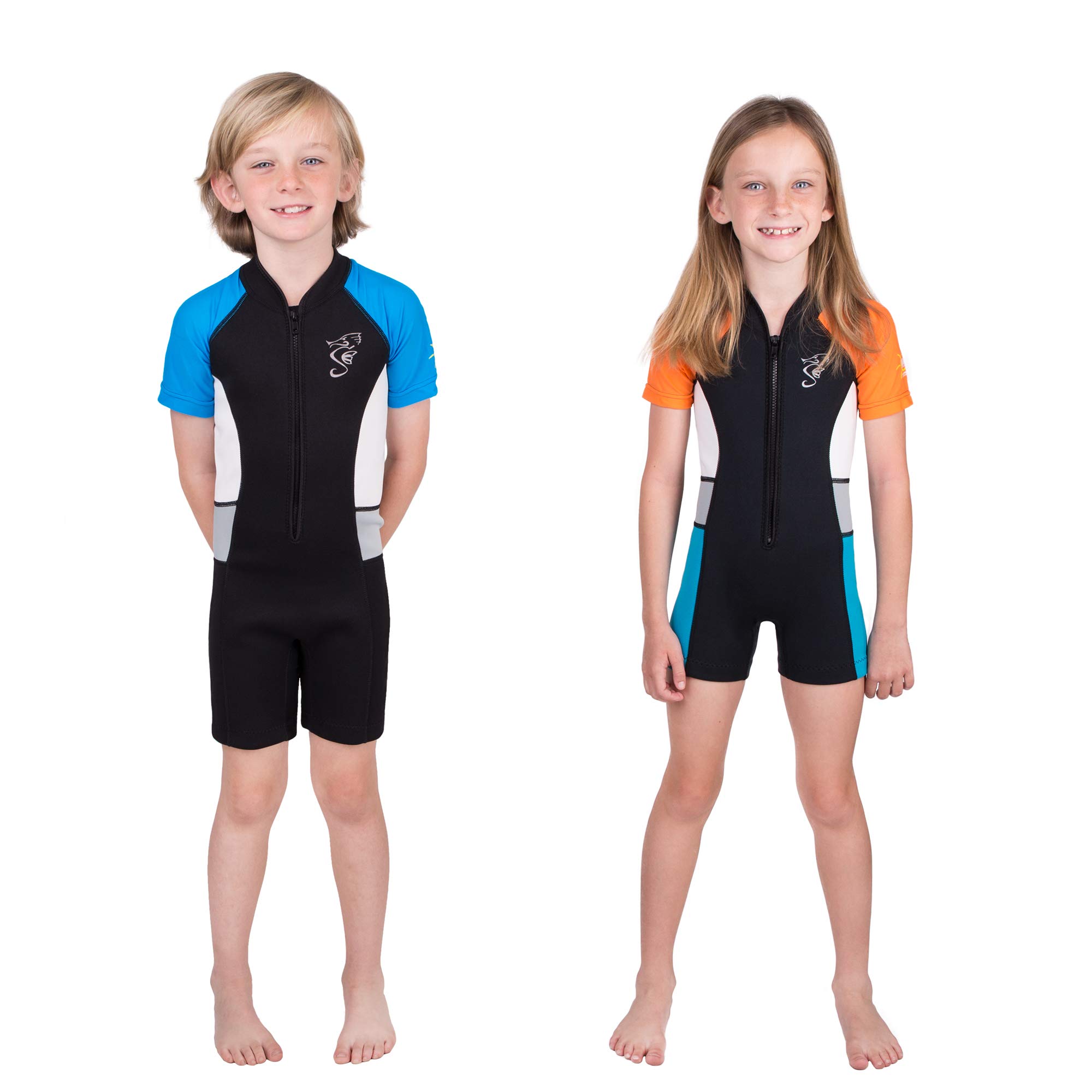 Seavenger Cadet Kids 2mm Shorty Wetsuit (Hot Pink, 2T)
