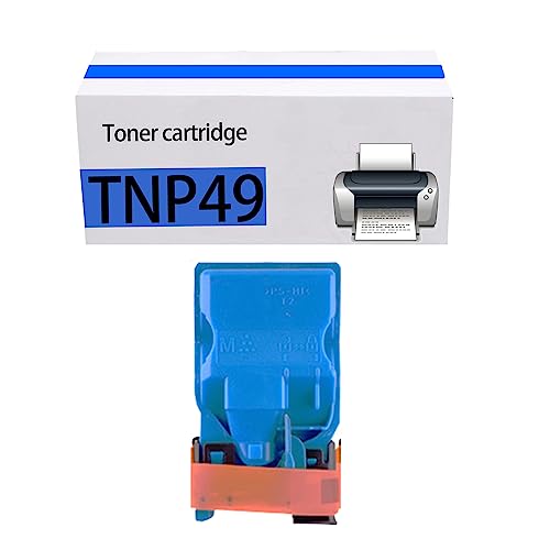 YAMABO TNP49BK TNP49C TNP49Y TNP49M Toner Cartridge Suitable for Konica Minolta C3351 C3851 Cyan
