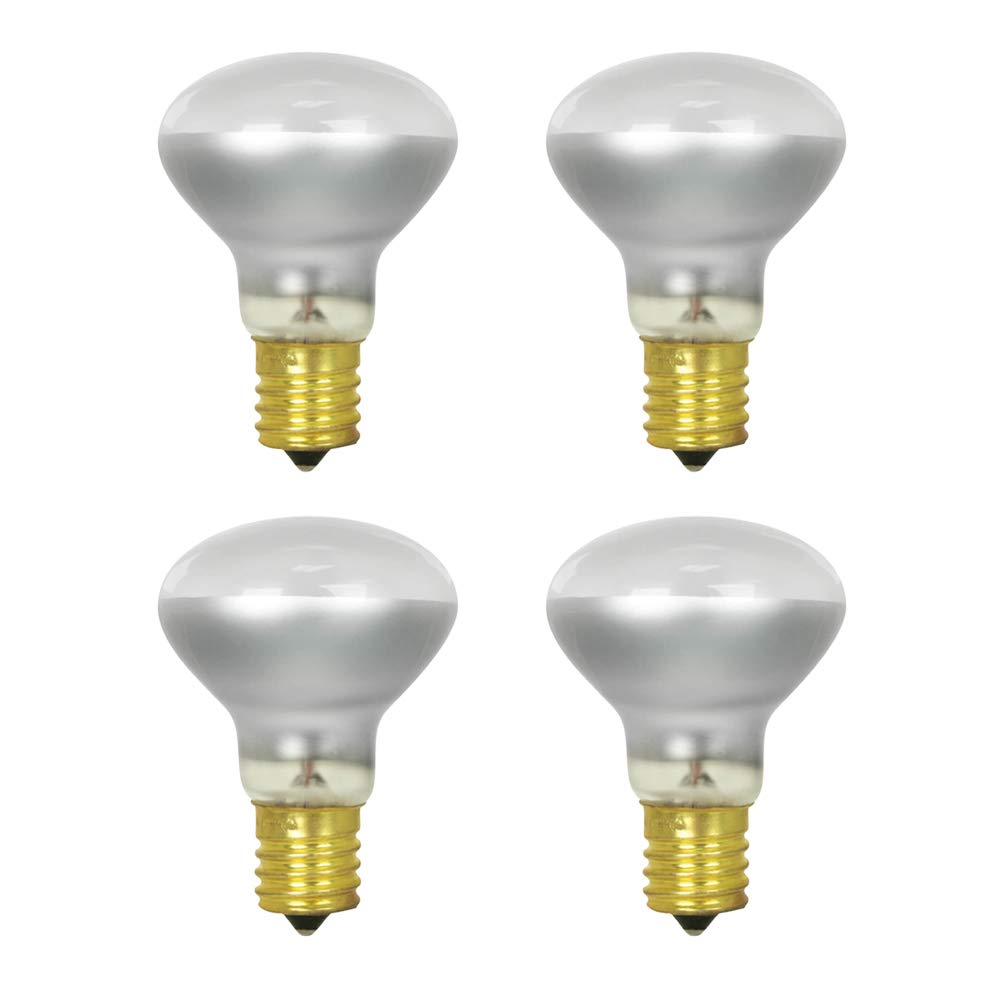 Xtricity 25W R14 Reflector Light Bulb, E17 Intermediate Base, 170 Lumens, Dimmable, 120V, (2 Pack)