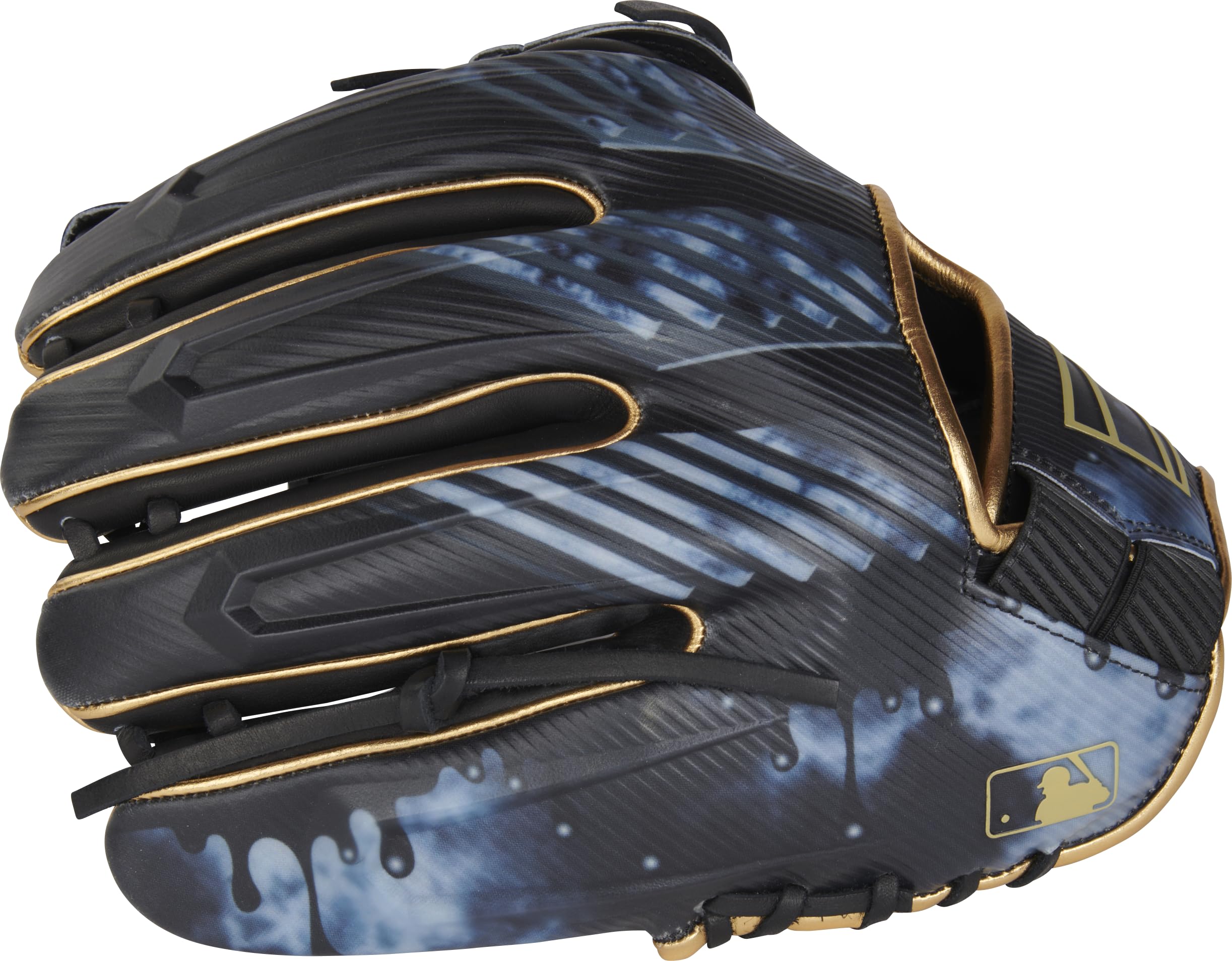 Rawlings | REV1X Baseball Glove | Right Hand Throw | 11.75" - Two-Piece Solid Web | Black