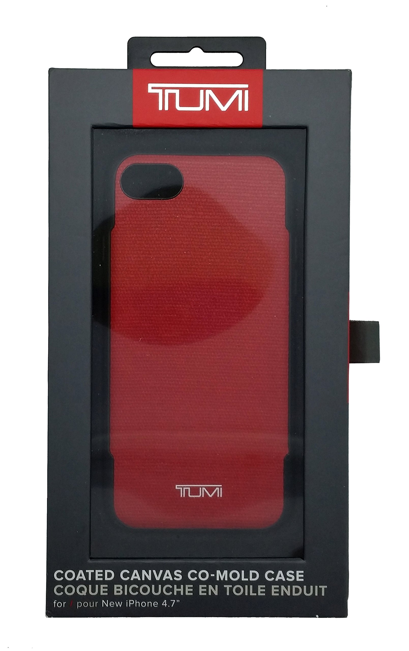 Tumi SuperiorCoated Canvas Co-Mold Case for iPhone 7 ( RED )