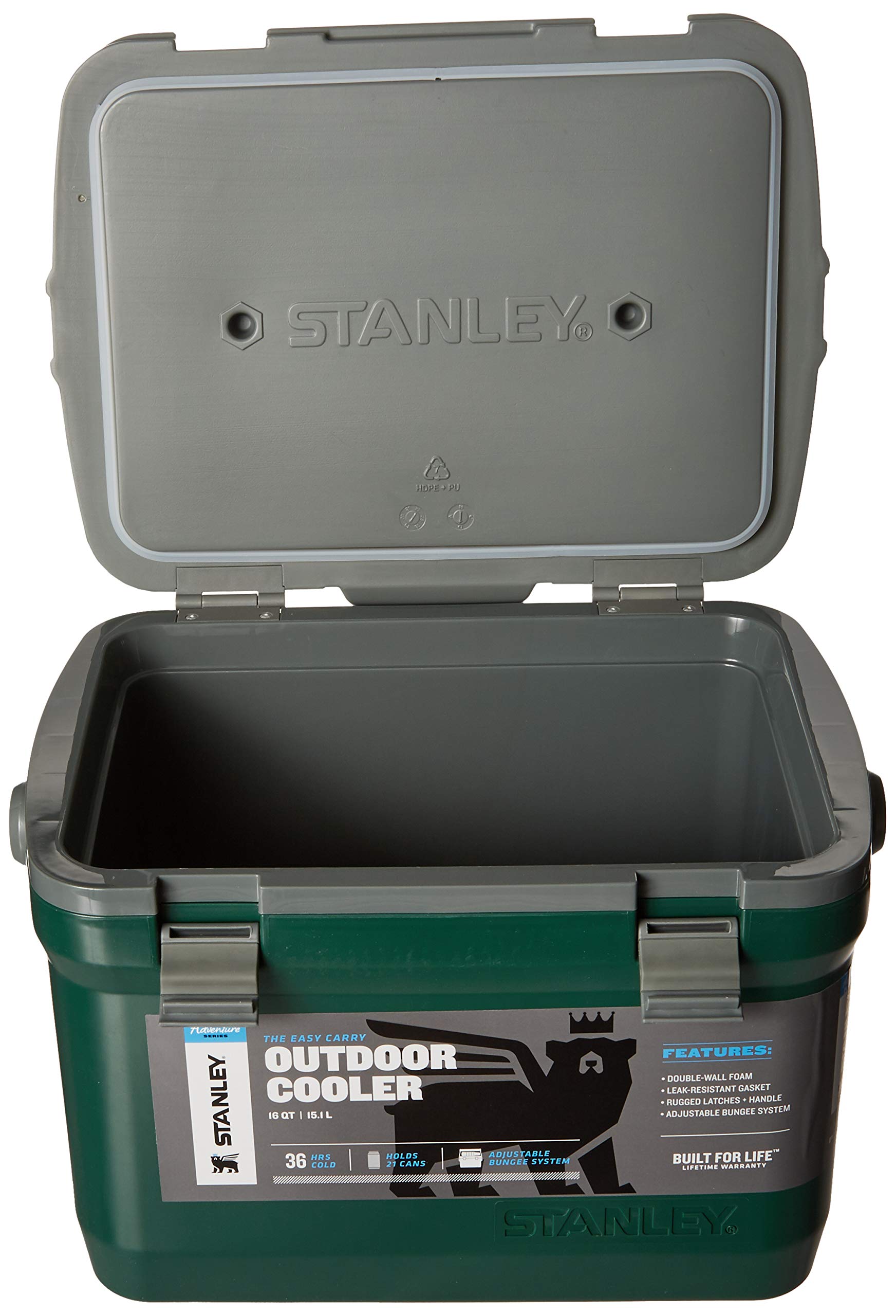STANLEY Green Adventure Cooler 16 Quart, 1 EA