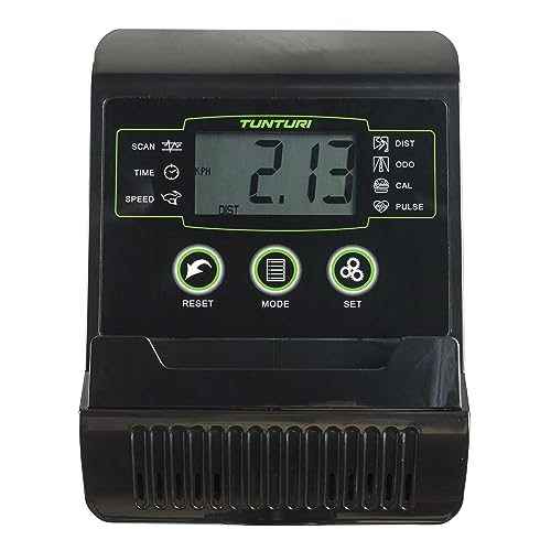 Tunturi 16TCFB3550 B35 Cardio Fit Series Heavy Upright Exercise With Heart Rate Monitor, Black
