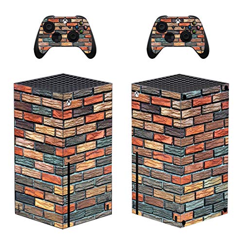 X-box-Series-X Console and 2 Controllers Skin Set - Paysage Color – X-box-Series-X Vinyl (only fit X-box-Series-X )