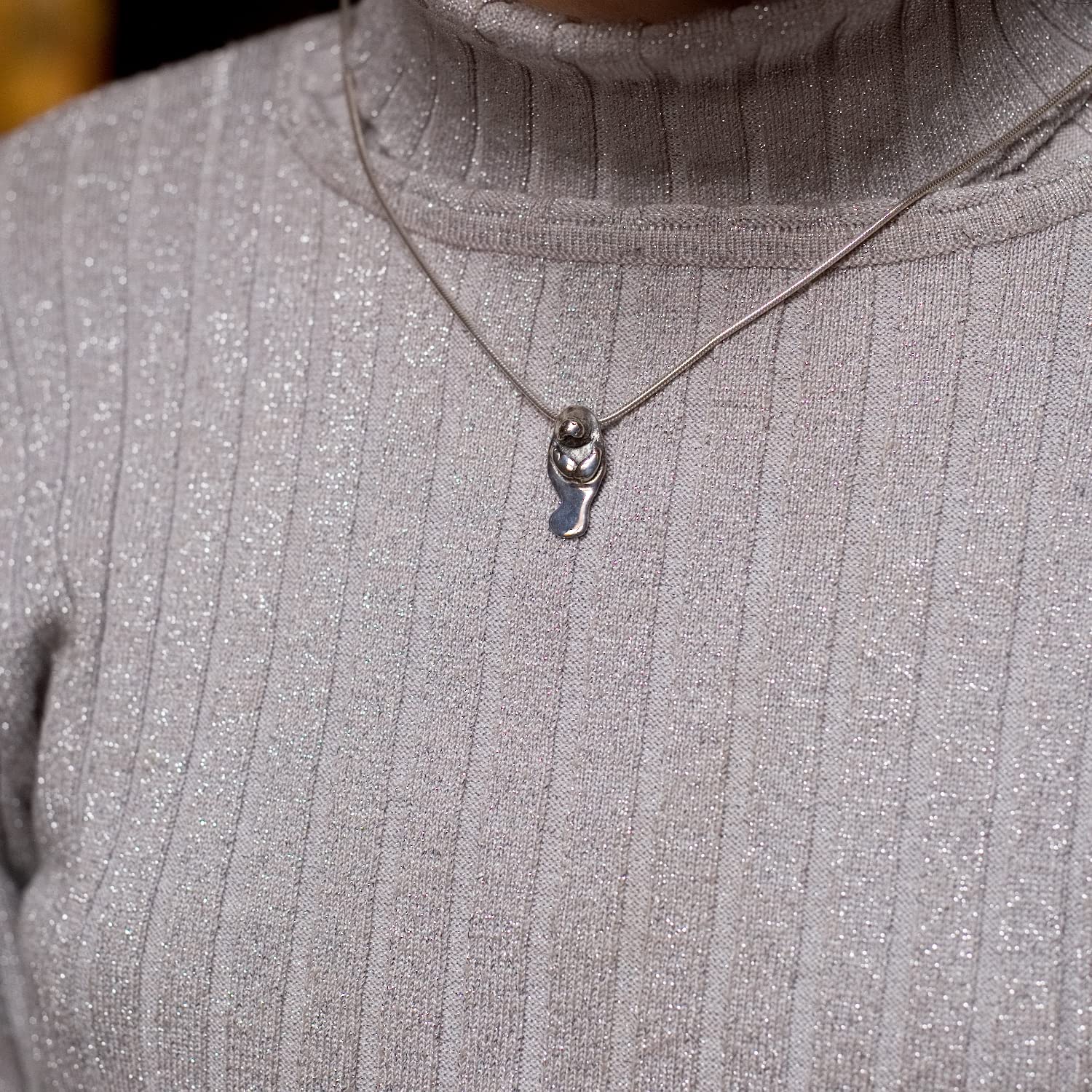 The Magic Zoo Manatee Sterling Silver Pendant β Handcrafted in the USA β Manatee Jewelry for Women