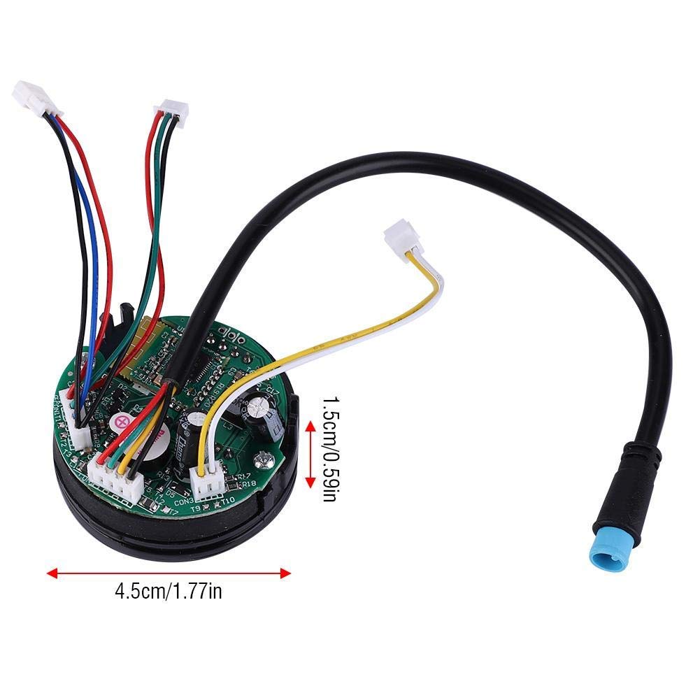 Stormytime Original Dashboard Replacement for Seway Ninebot ES1 ES2 ES4 Electric Scooter Circuit Board Contain Screen Cover