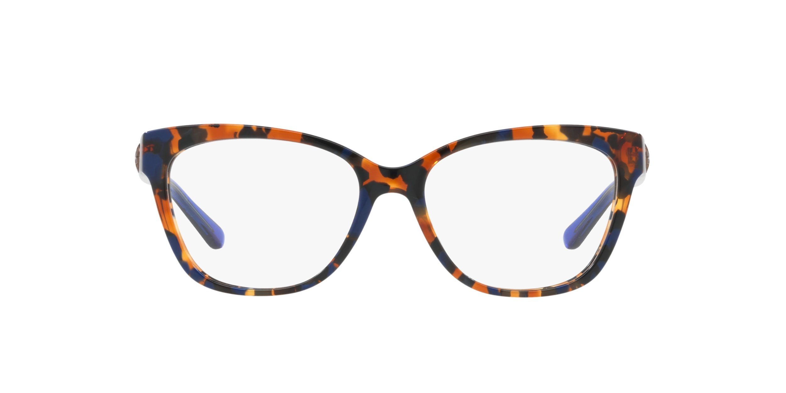Tory Burch TY2079 Eyeglass Frames 1683-51 - Blue Flake Tort TY2079-1683-51