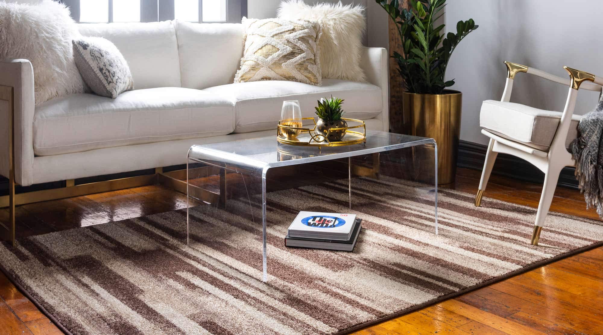 Unique Loom Autumn Collection Area Rug - Wheat (2' x 3' 1" Rectangle, Brown/ Beige)