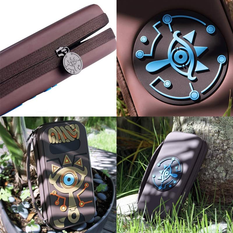 Zelda Switch Carrying Case Compatible with Nintendo Switch / Switch OLED, Portable Travel Protective Silicone Case for Switch Carry Case, Hard Switch Accessories Carry Case for Zelda Game Accessories