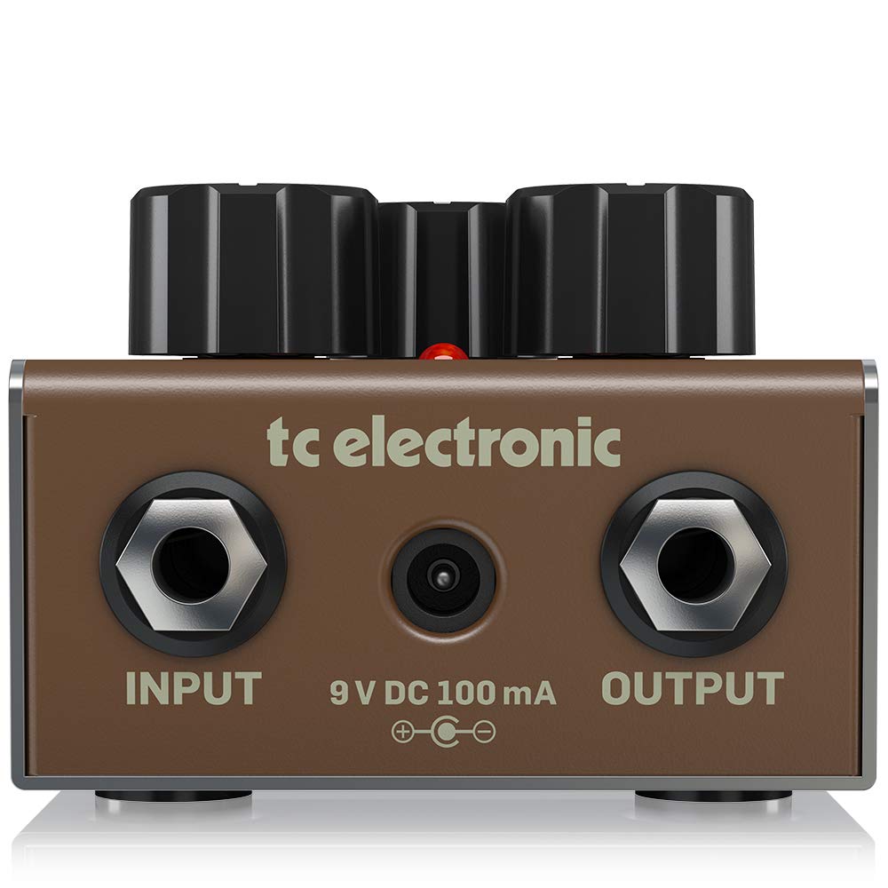 TC Electronic ECHOBRAIN ANALOG DELAY Vintage-Style Delay Pedal with All-Analog Bucket-Brigade Circuit