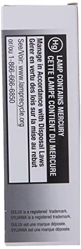 Sylvania 21279 Compact Fluorescent 2 Pin Single Tube 2700K, 5-watt