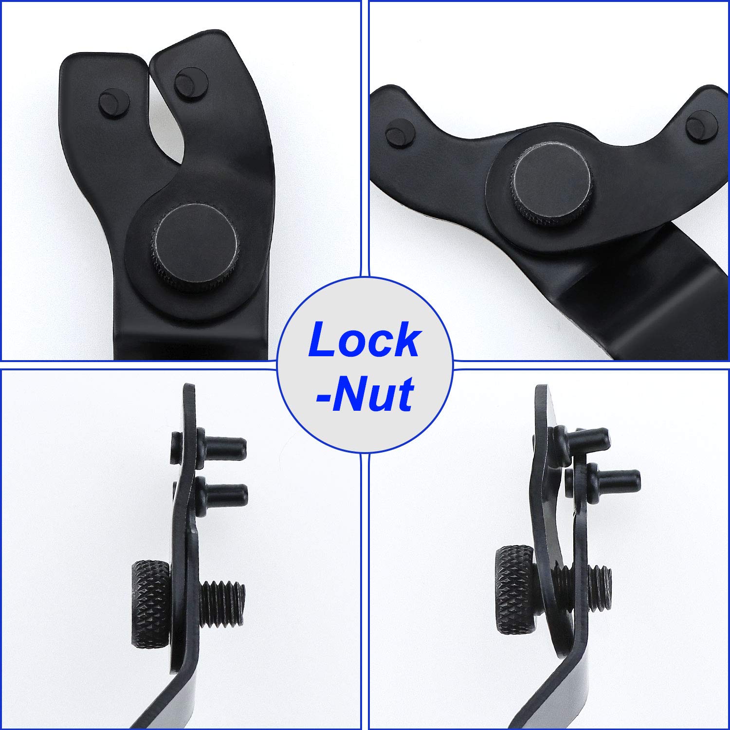 Romalon SEWA20 Adjustable Grinder Lock-Nut Wrench Replacement for Makita Bosch & Other Angle Grinder