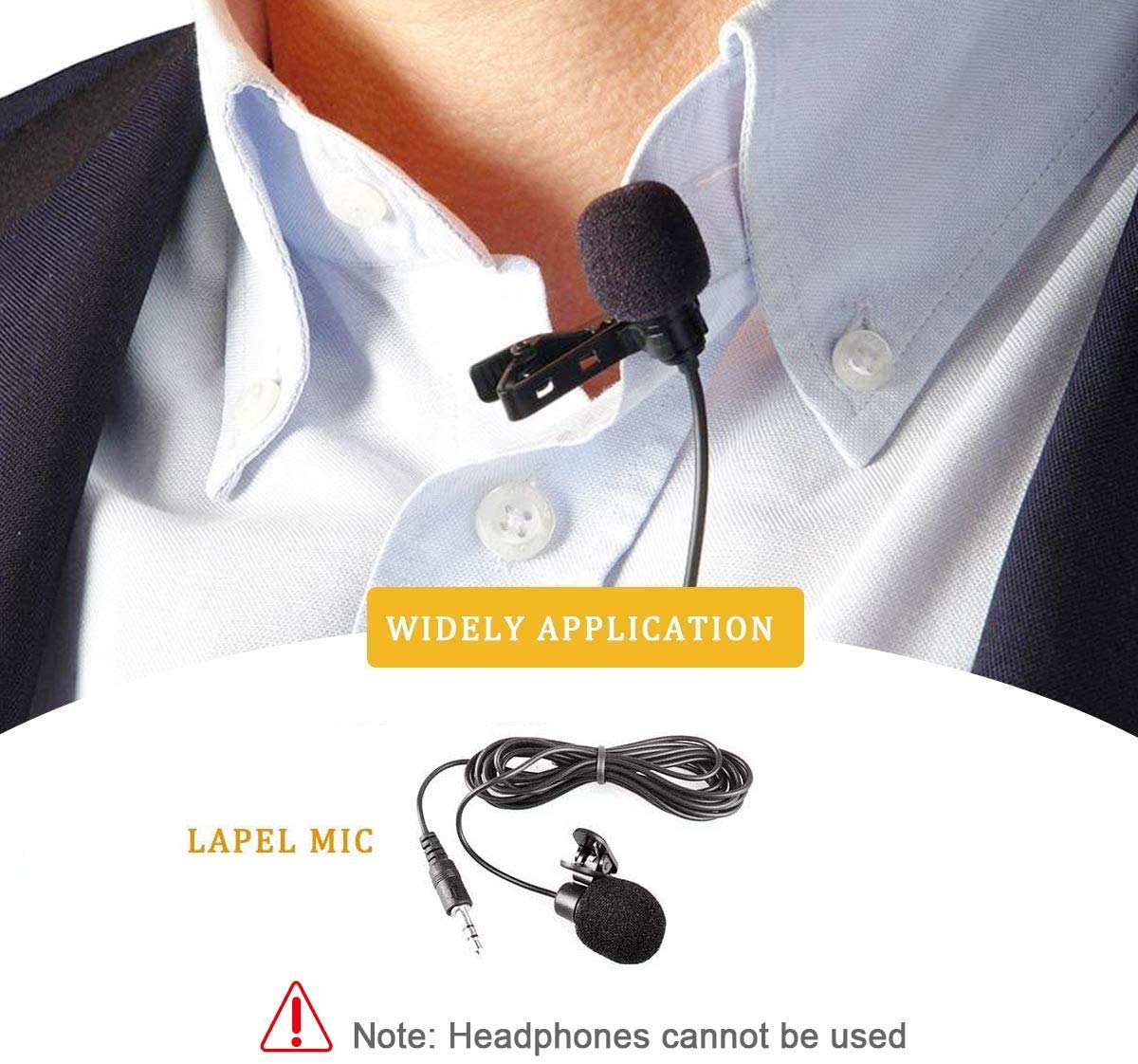Z ZAFFIRO Pack of 25, Lavalier Microphone Windshield, Professional Mini Microphone Soft Foam Cover, Headworn Microphone Windproof Sponge