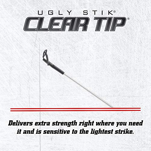 Ugly Stik 5’6” Elite Spinning Rod, Two Piece Spinning Rod, 4-8lb Line Rating, Light Rod Power, Fast Action, 1/16-3/8 oz. Lure Rating