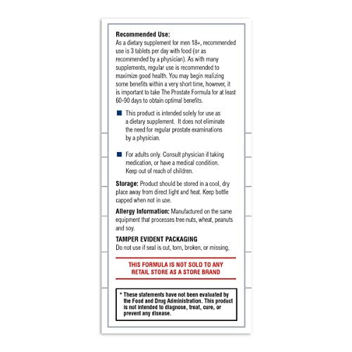 Real Health The Prostate Formula - Prostate Supplements for Men, Prostate Health, Prostate Relief, Saw Palmetto for Men, Prostate Vitamins - 270 Count