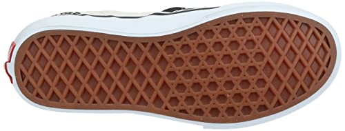 Vans Boy's Slip On Trainers, Multicolour Checkers Black Natural Ipd, 38